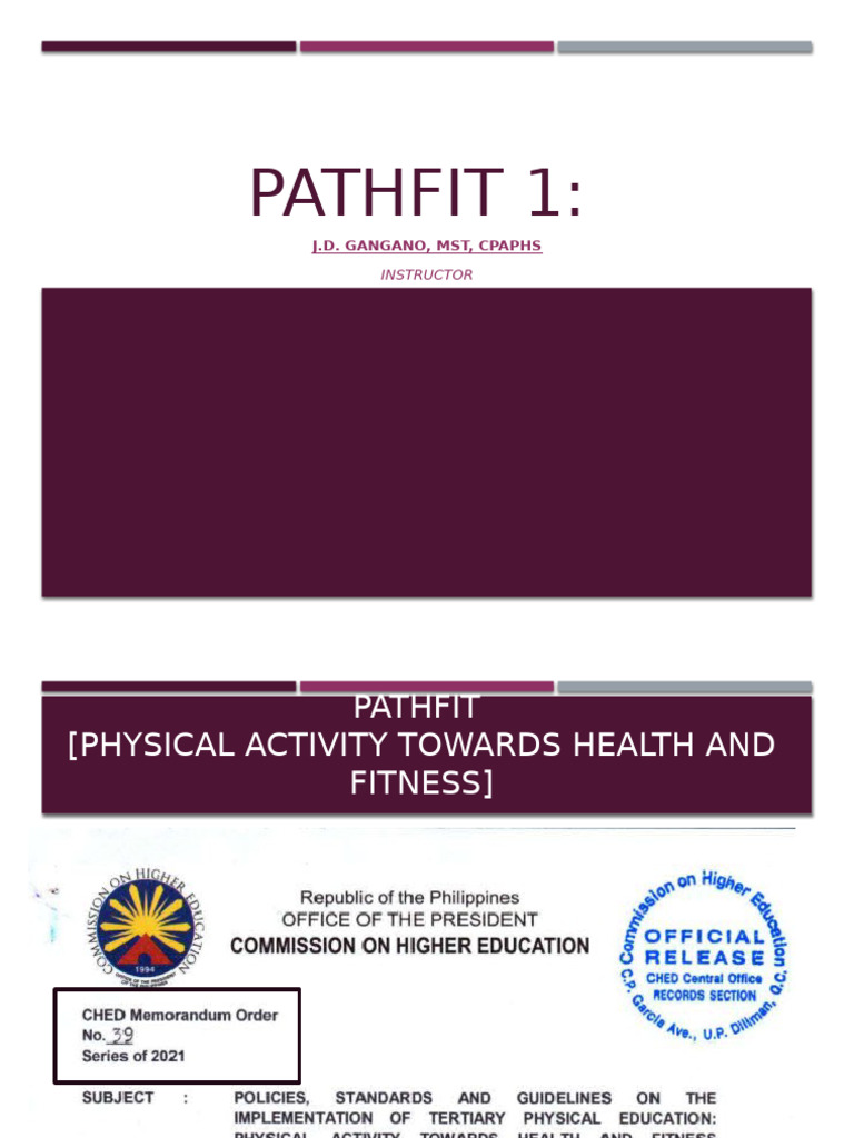 Pathfit 1 - Session 14 | PDF