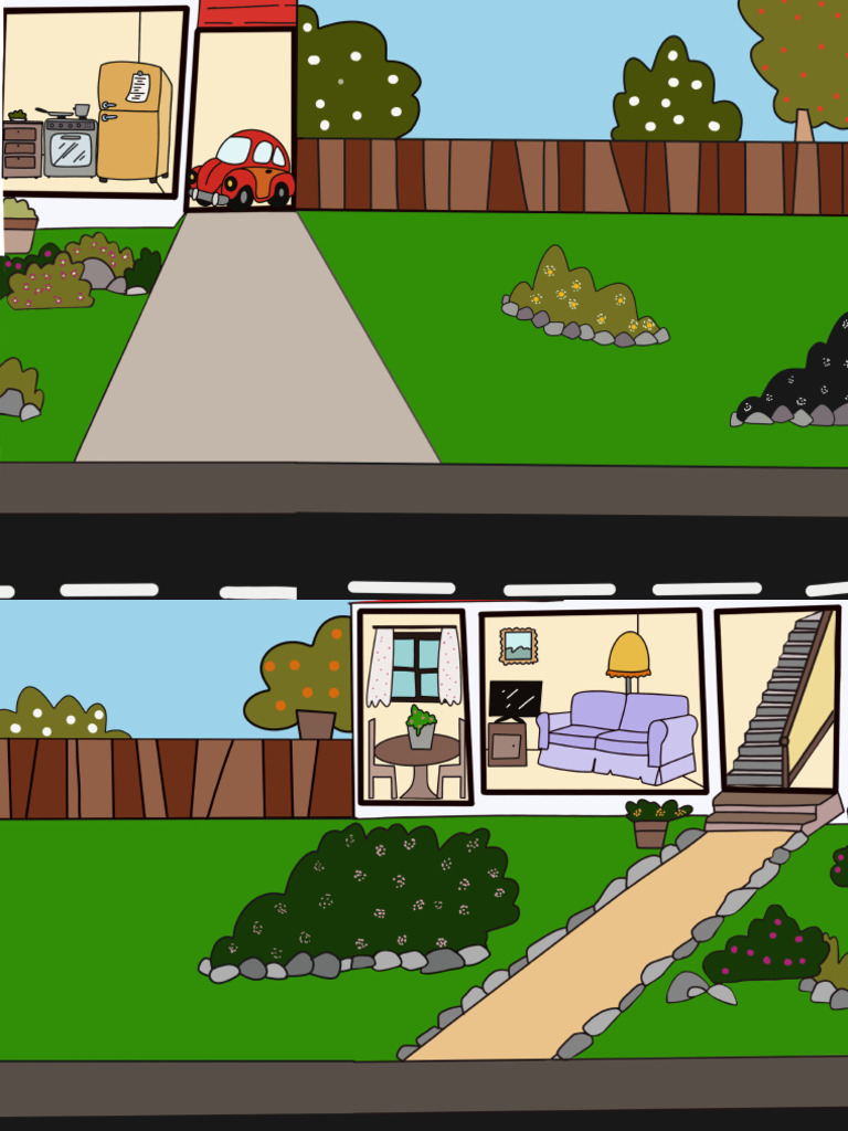 My House - Rooms and Furniture | PDF