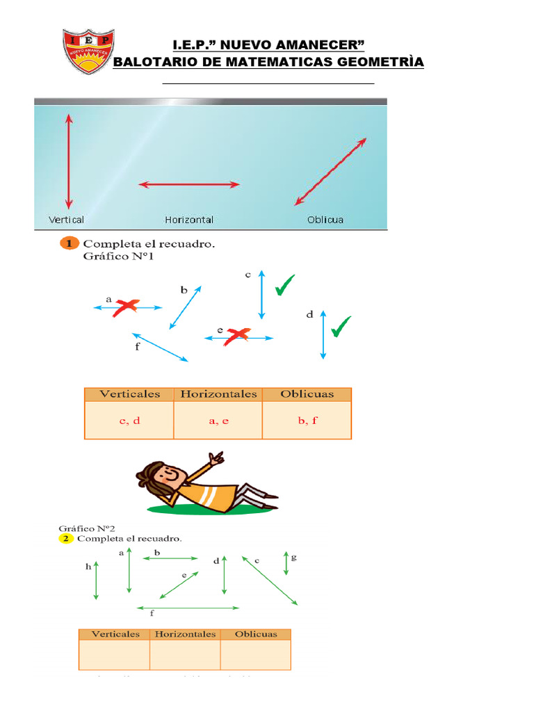 Balotario de Geometrìa 2do Grado | PDF