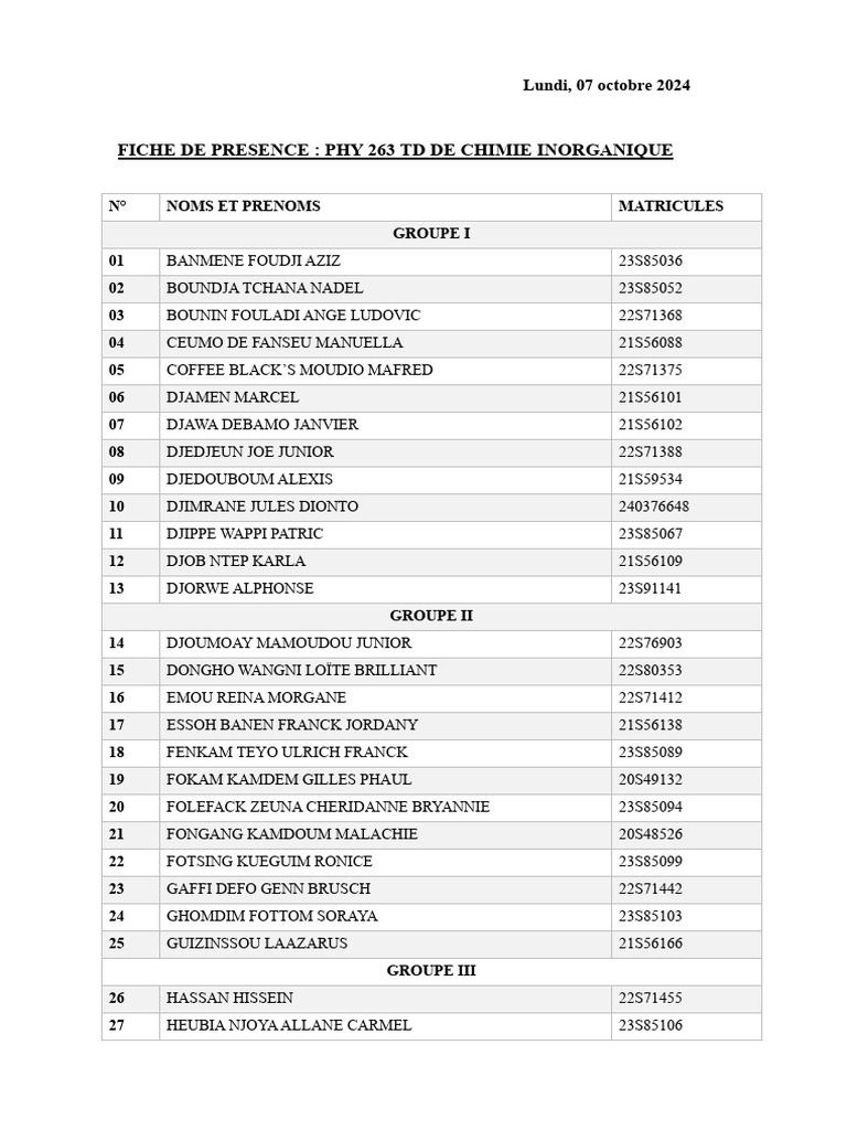 FICHE DE TD PHY 263 - Mod | PDF