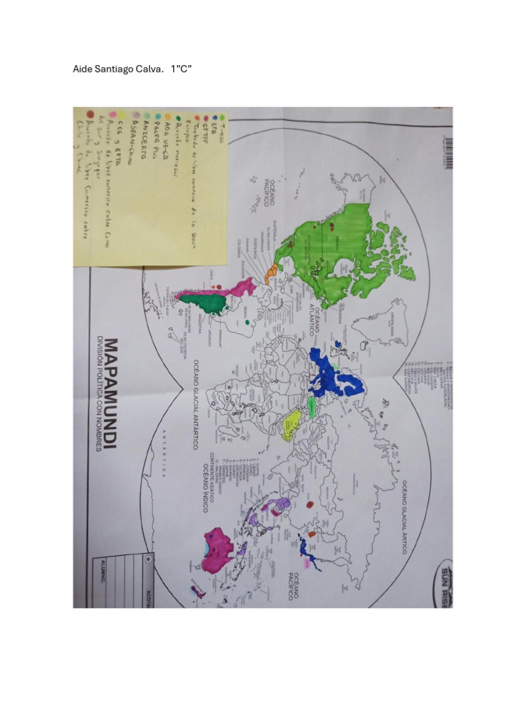 Mapa de Los Tlc. Aide Santiago Calva | PDF