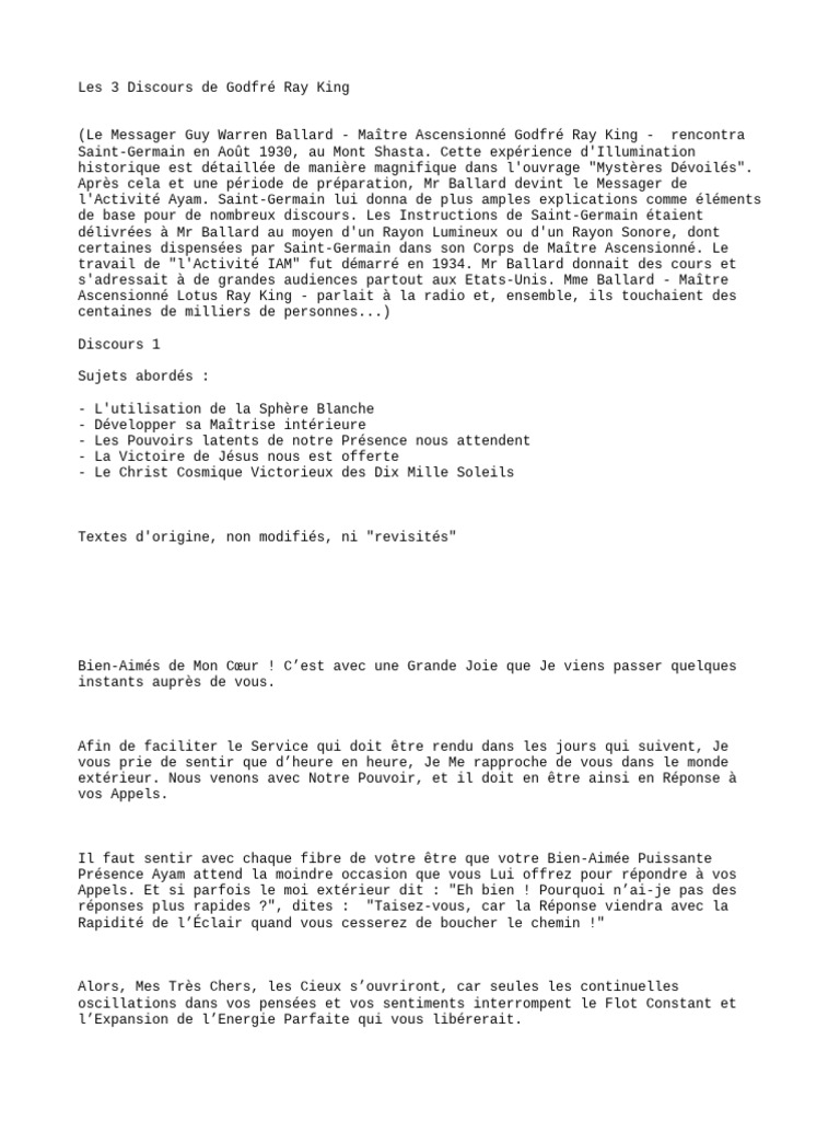 Godfré Ray King | PDF