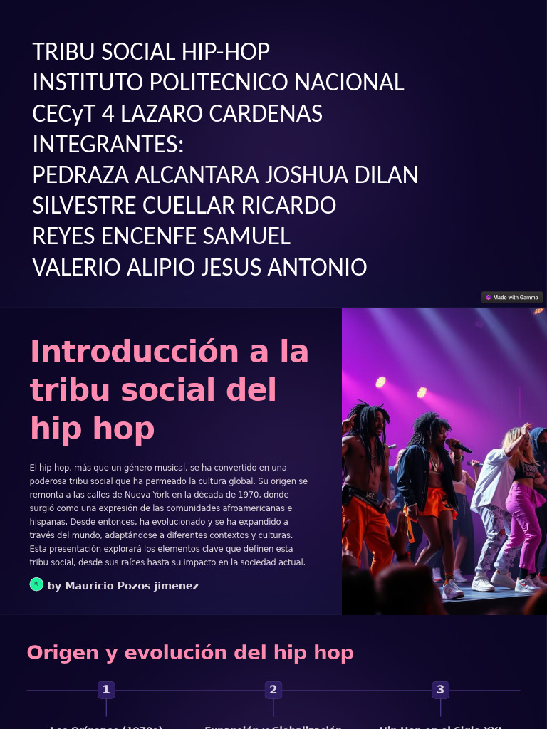 Introduccion A La Tribu Social Del Hip Hop | PDF