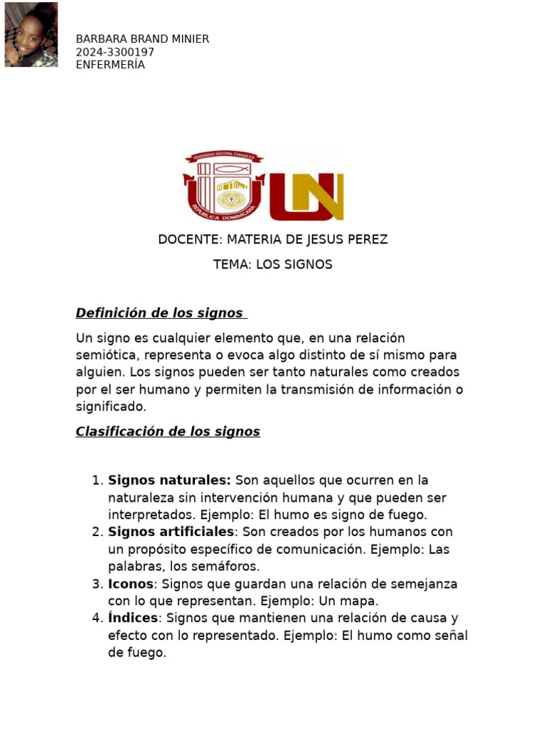 Los Signos | PDF