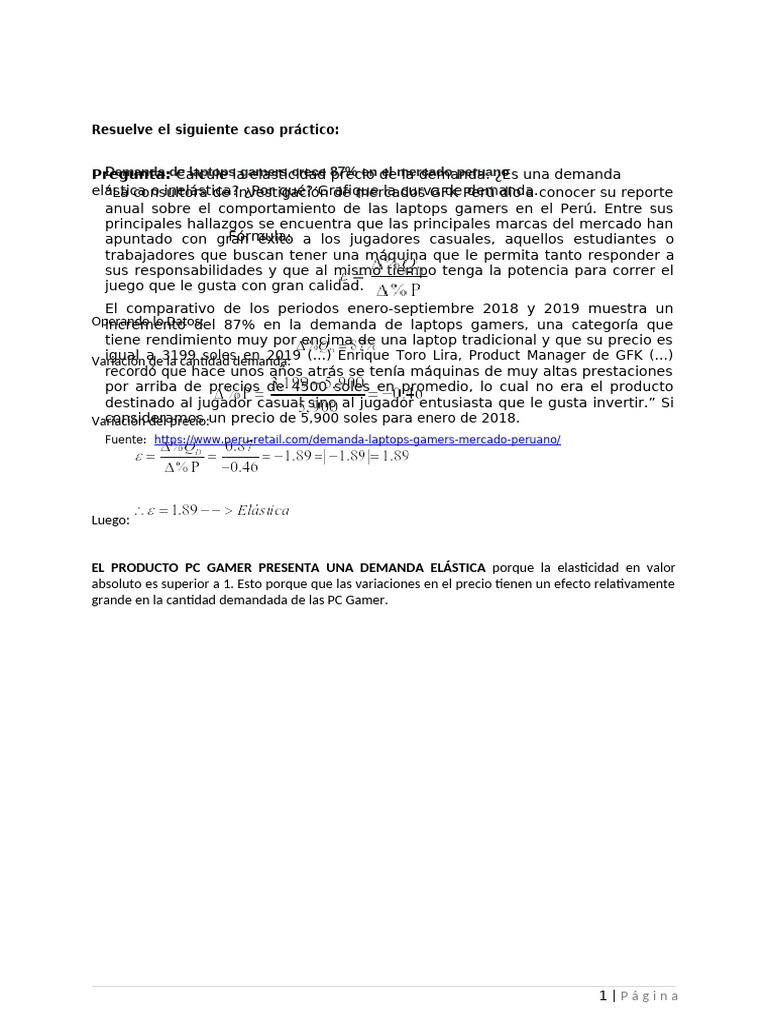 Caso Practico Resuelto | PDF