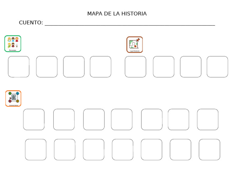 MAPA DE LA HISTORIA PERSONAJE AMBIENTE SECUENCIA | PDF
