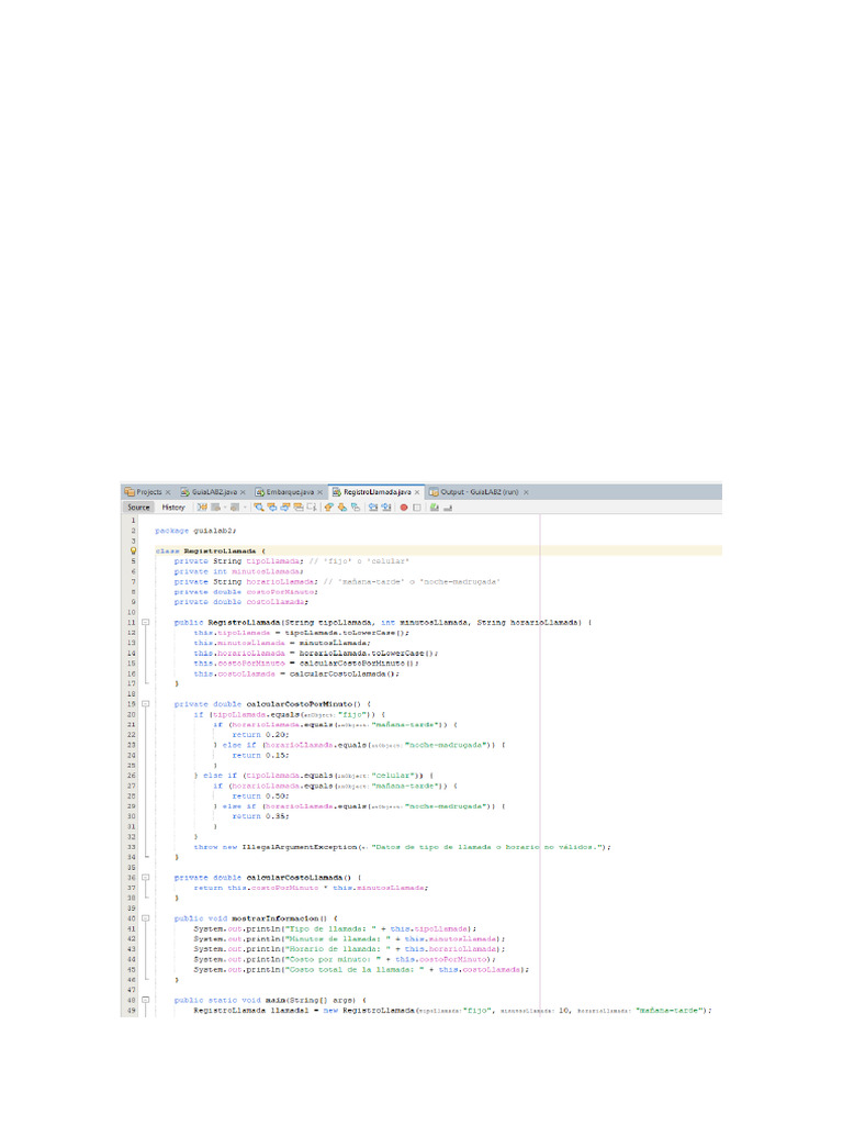 Programacion-LABORATORIO N2 | PDF