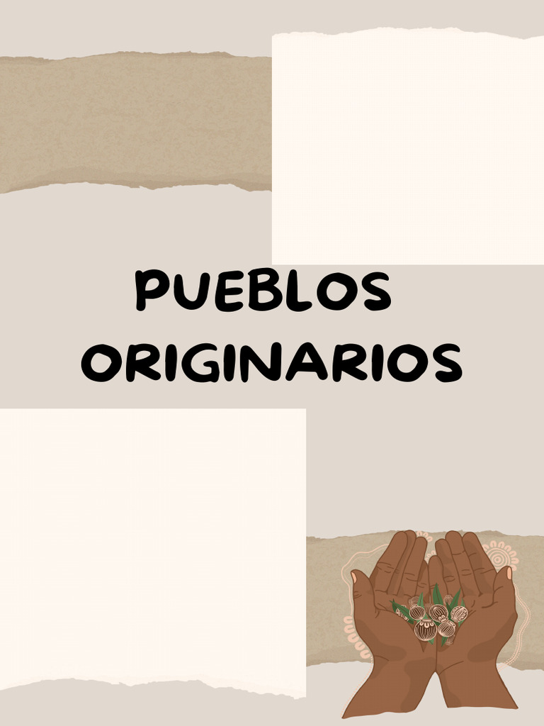 Libro Album Pueblos Originarios | PDF