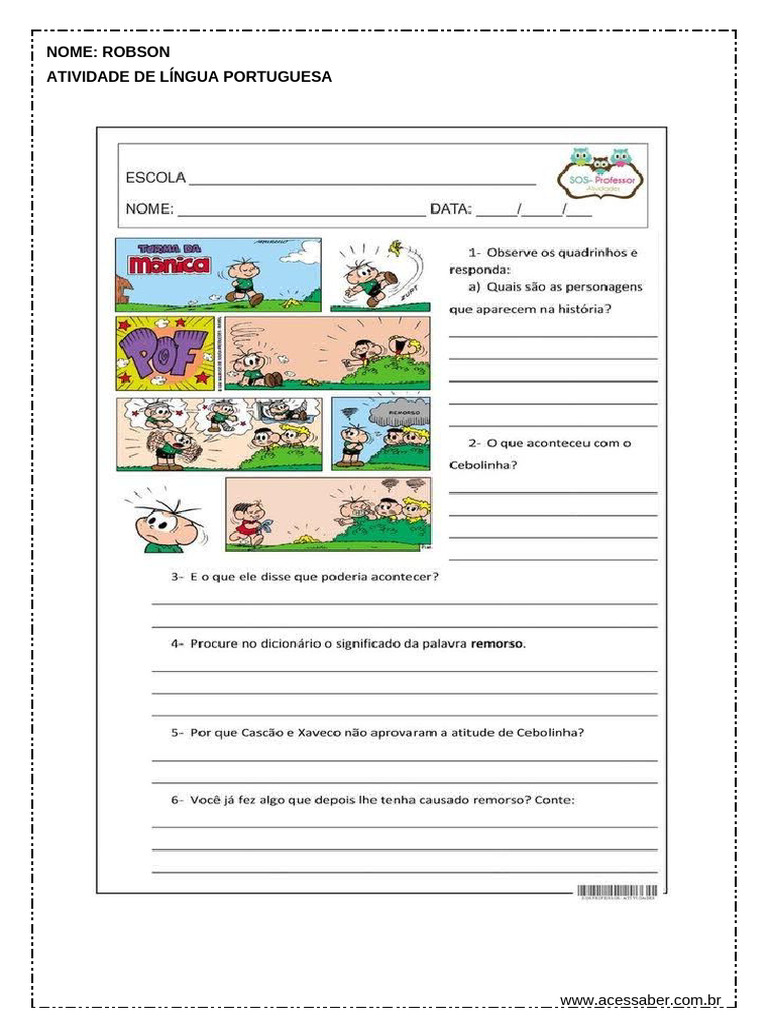 Atividades - Robson - 19 | PDF