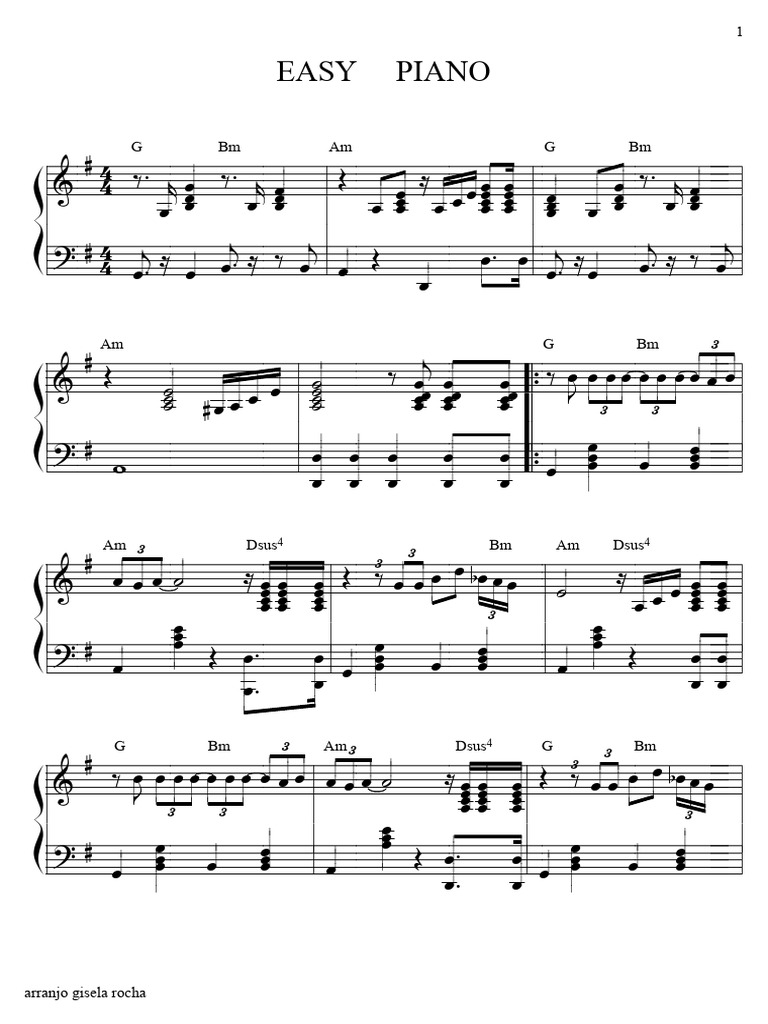 Easy Piano | PDF
