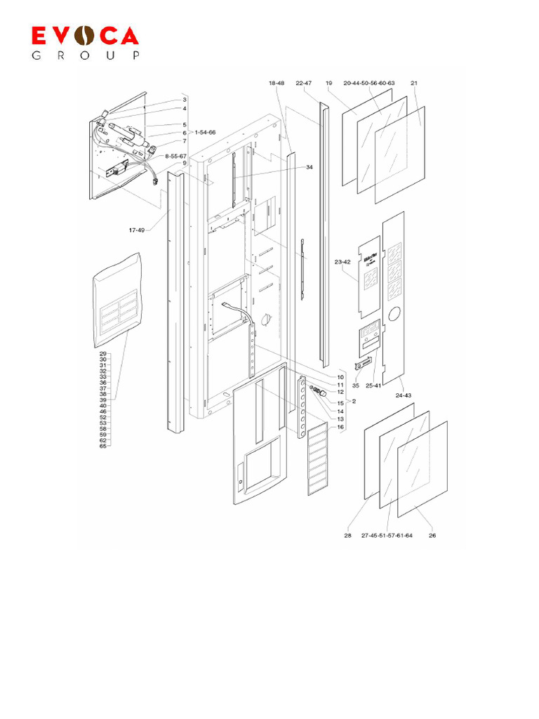 Necta Kikko Max - Spare Parts | PDF