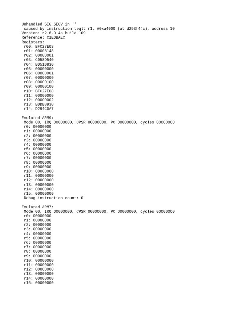 Crash Dump | PDF | Computers | Technology & Engineering