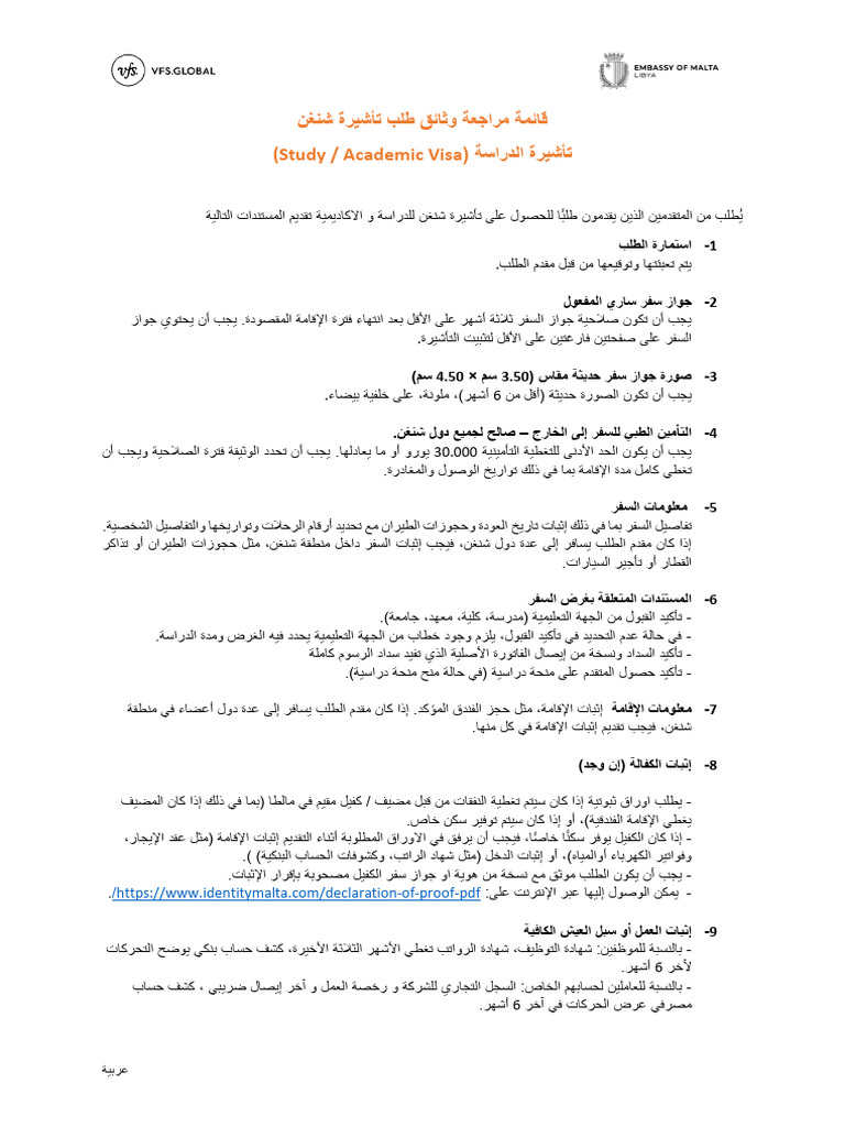 Checklist Study Ar | PDF