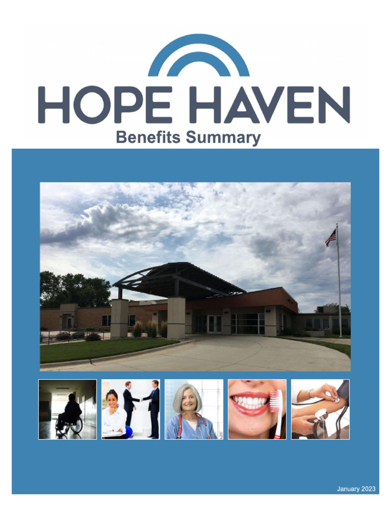 Hope Haven Benefits Plan Summary. 2023 | PDF