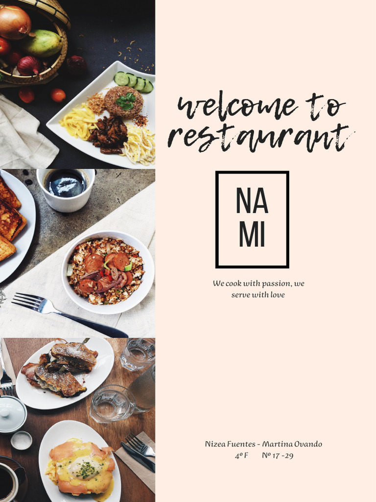 Welcome To Restaurant PDF | PDF