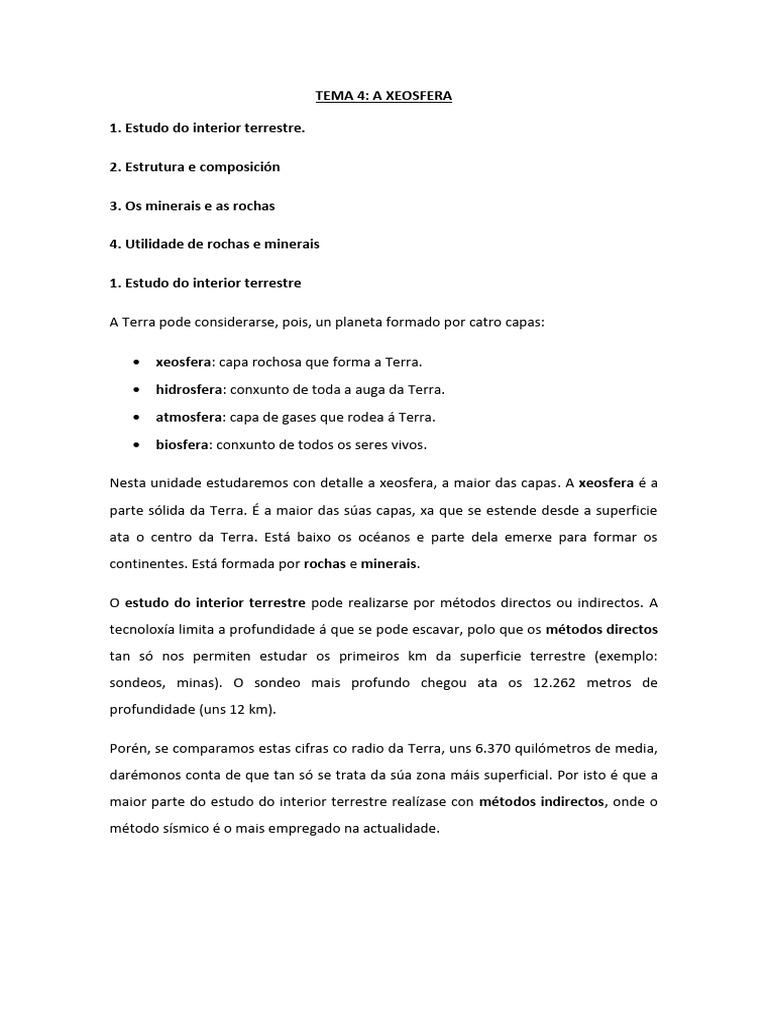 TEMA 4 Resumo | PDF
