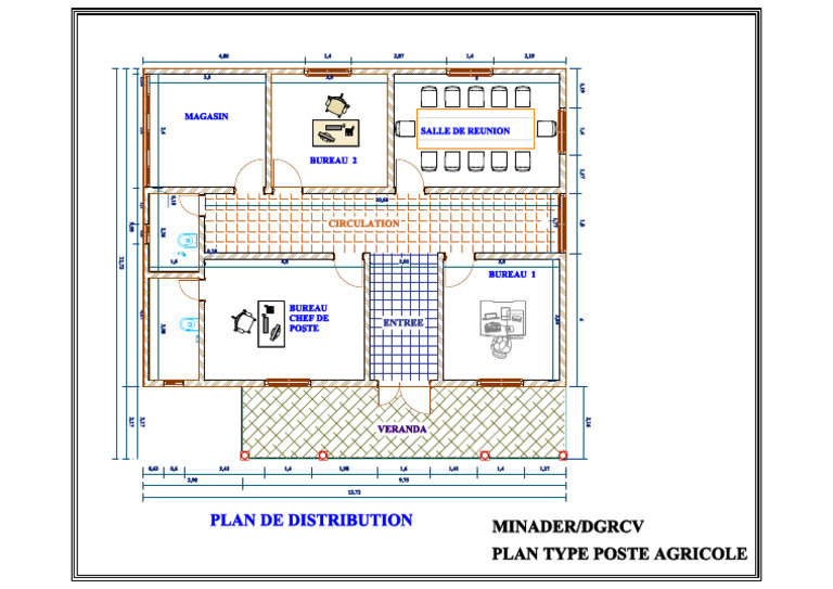 Plan de Distribution Poste Agricole | PDF