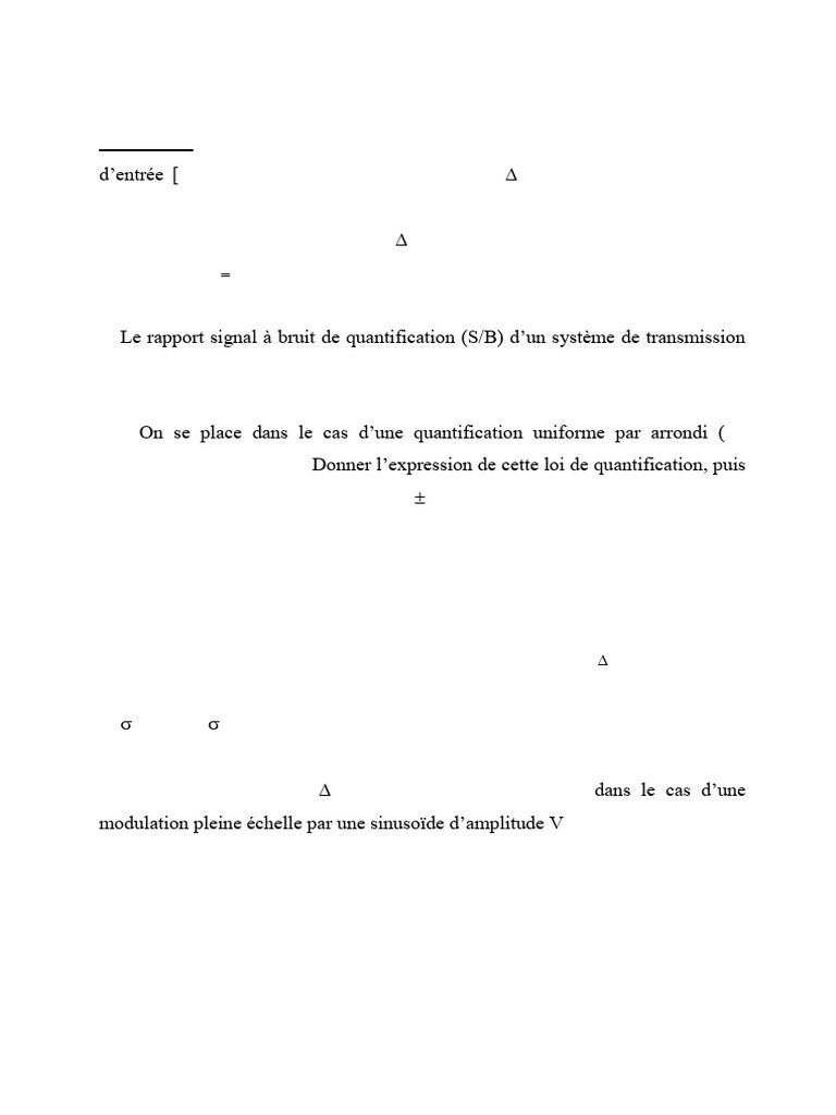 2 - 2TD Chapitre 2 - Quantification | PDF