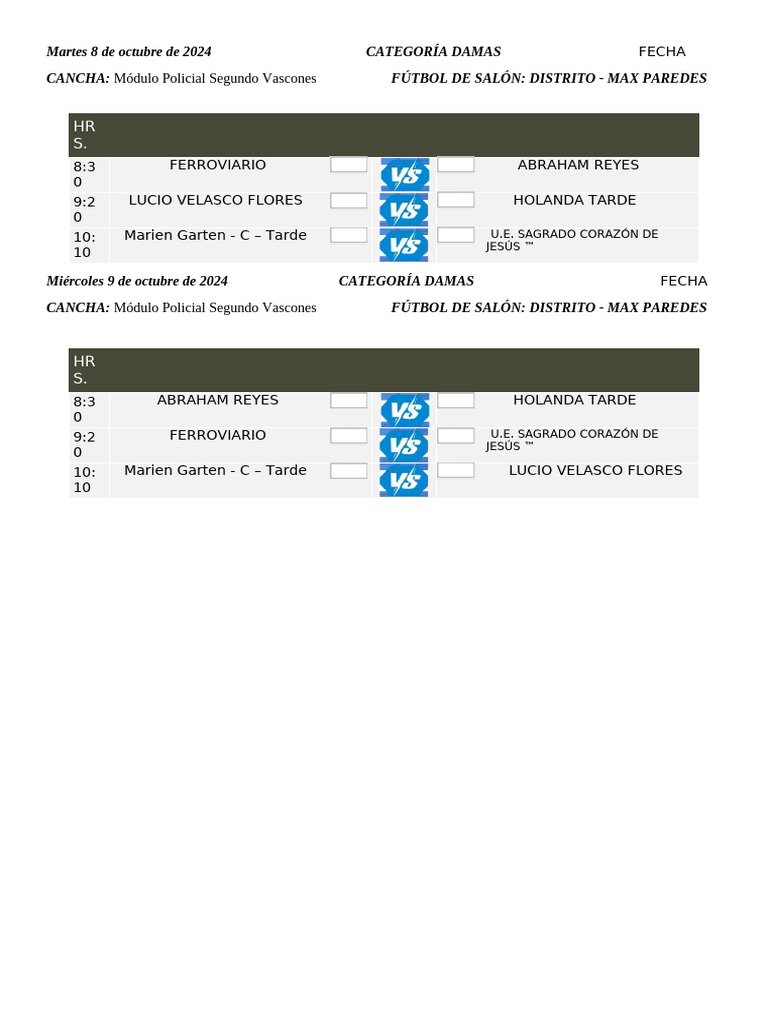 MAX PAREDES- DAMAS | PDF