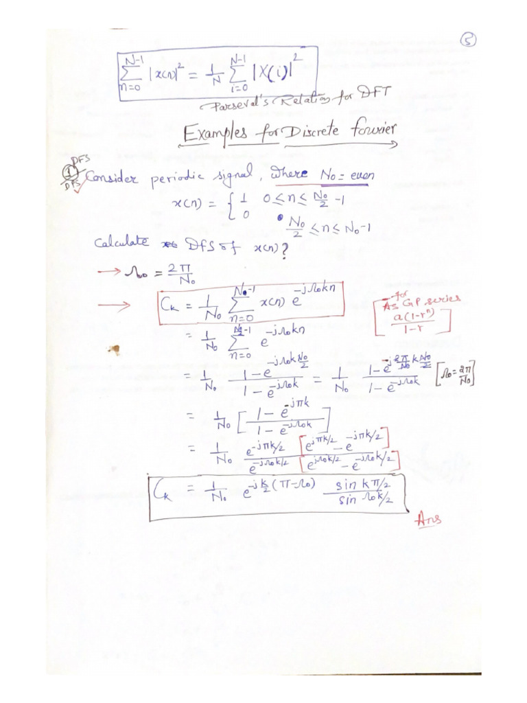 DTFT Dft Solved Problem | PDF DTFT Dft Solved Problem | PDF