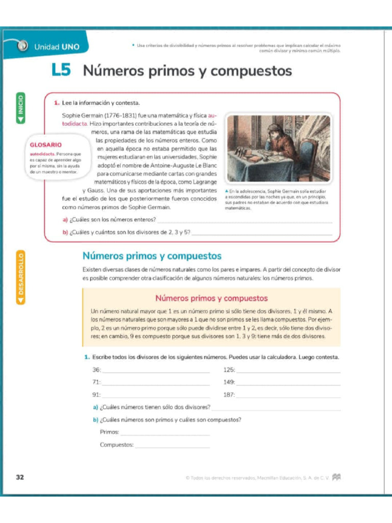 Números Primos y Compuestos: Análisis | PDF | Número primo | Aritmética