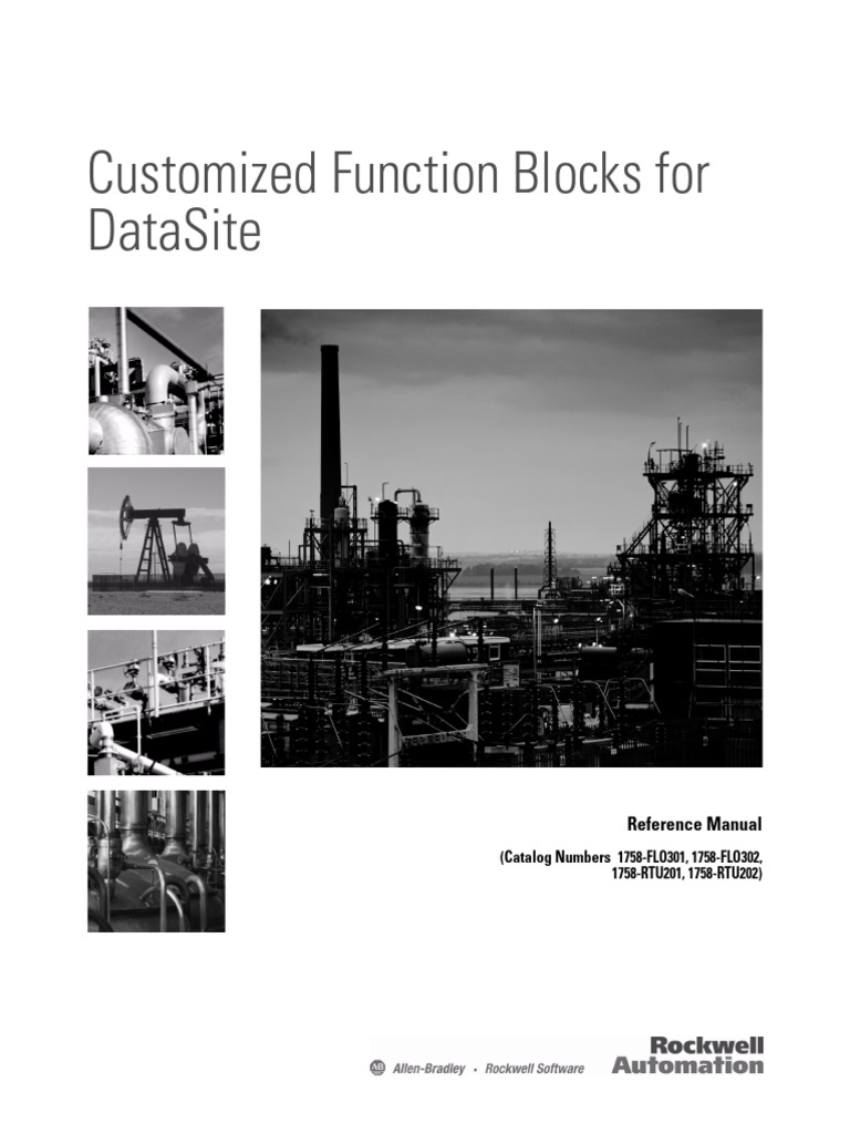 DataSite Customized Function Blocks Reference Manual | PDF