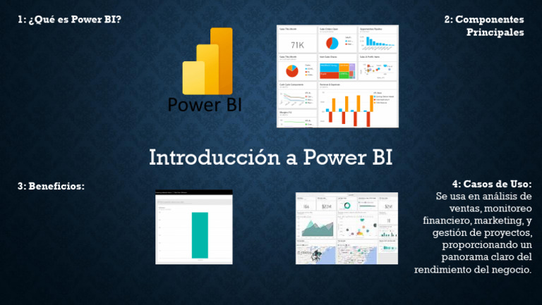 Introducción a Power BI - INTELIGENCIA DE NEGOCIOS Y DATAWARE | PDF