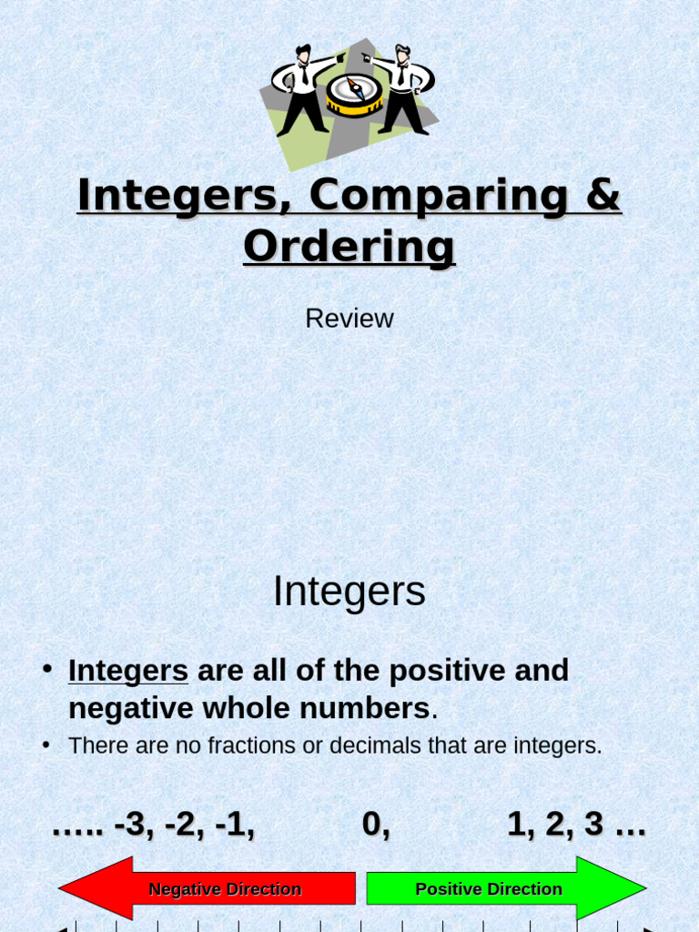 Integers Absolute Value | PDF