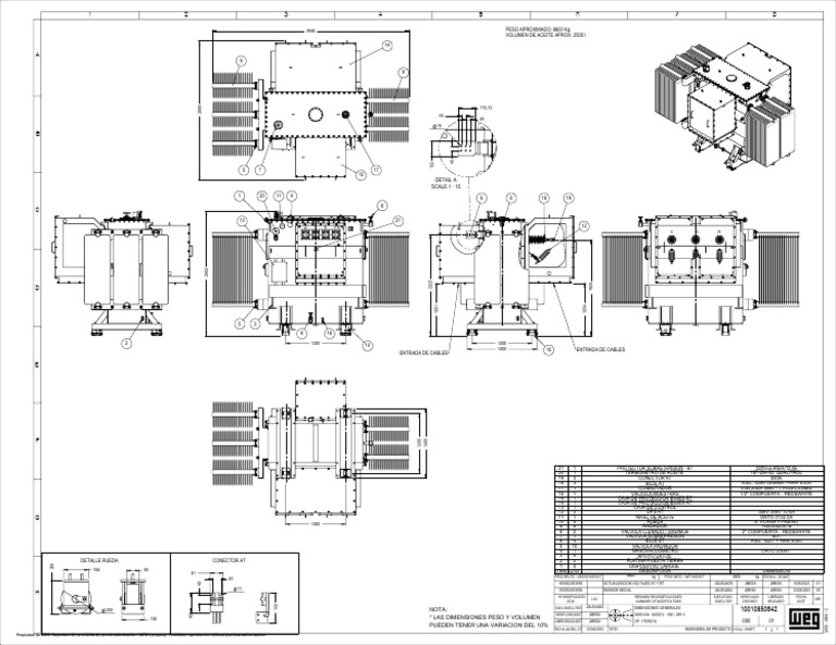 2.1 Dimensiones Generales | PDF