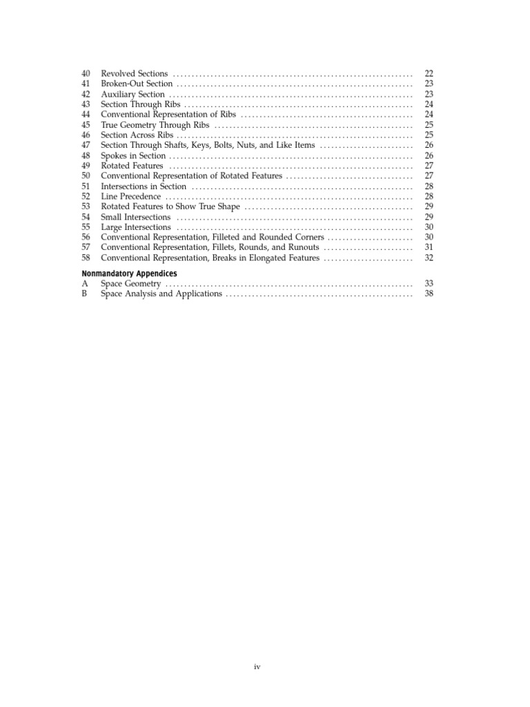 Vdocuments - MX Asme Y143 2003vistas y Cortespdf 2 | PDF