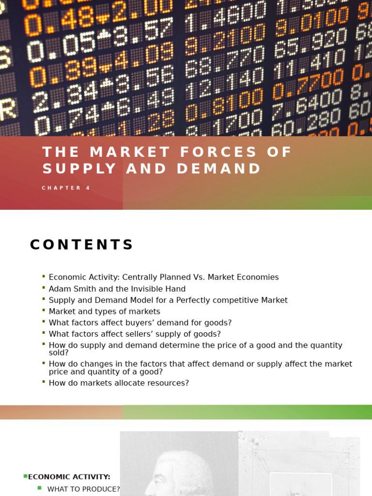 The Market Forces CH 4 | PDF