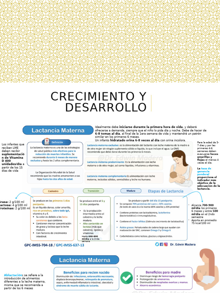 Crecimiento y desarrollo | PDF