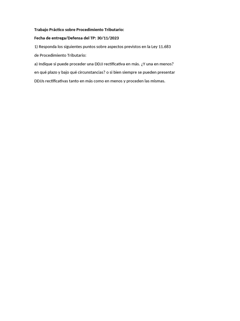 TP Imp A Los Consumos | PDF