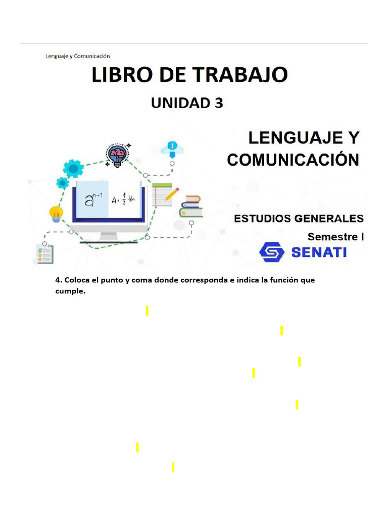 Libro de Trabajo Punto y Coma | PDF