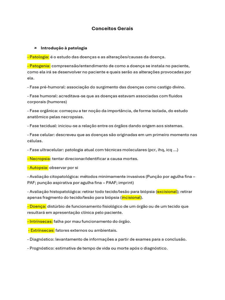 Conceitos Gerais | PDF