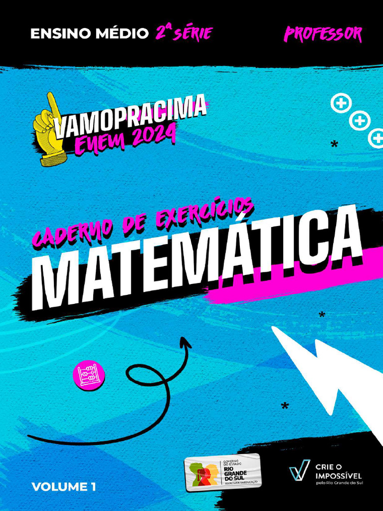 Matemática - 2 Série - Professor - Volume 1 | PDF