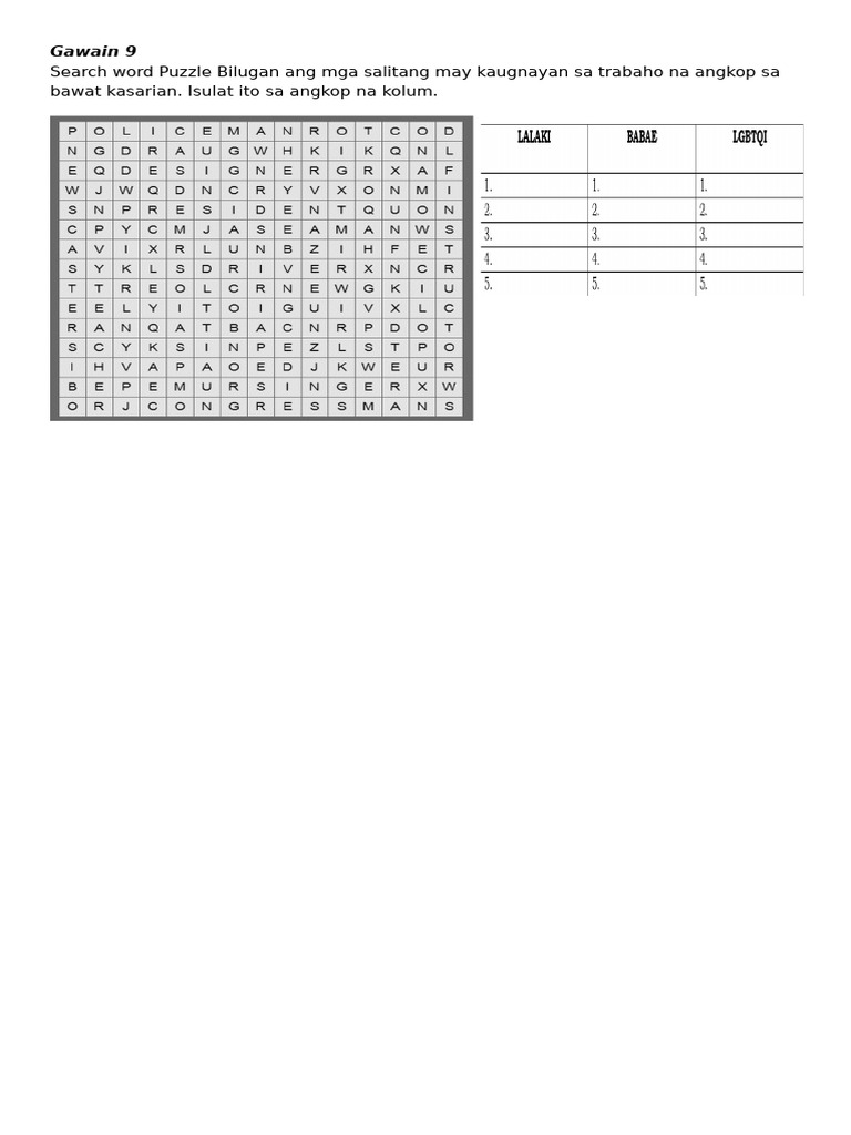 AP 10Q3 Activity Sheets | PDF