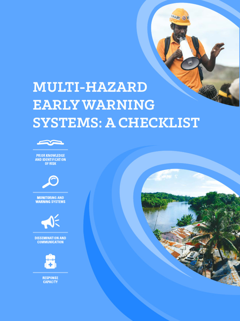 Multi-Hazard Early Warning Systems Checklist_v6 | PDF