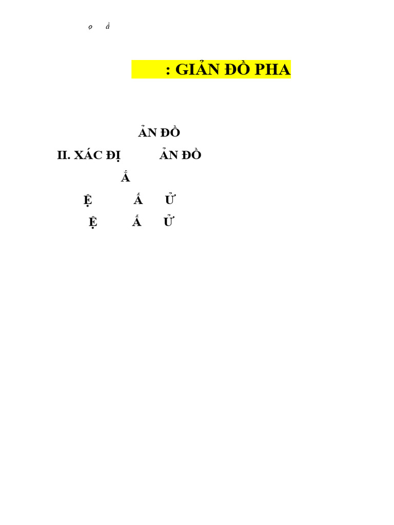 N6.1: Giản Đồ Pha: Báo cáo học phần | PDF