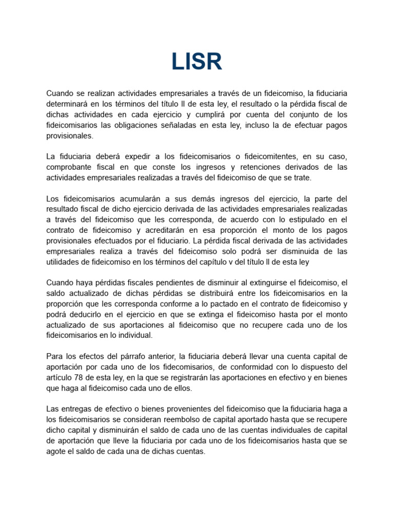 LISR | PDF