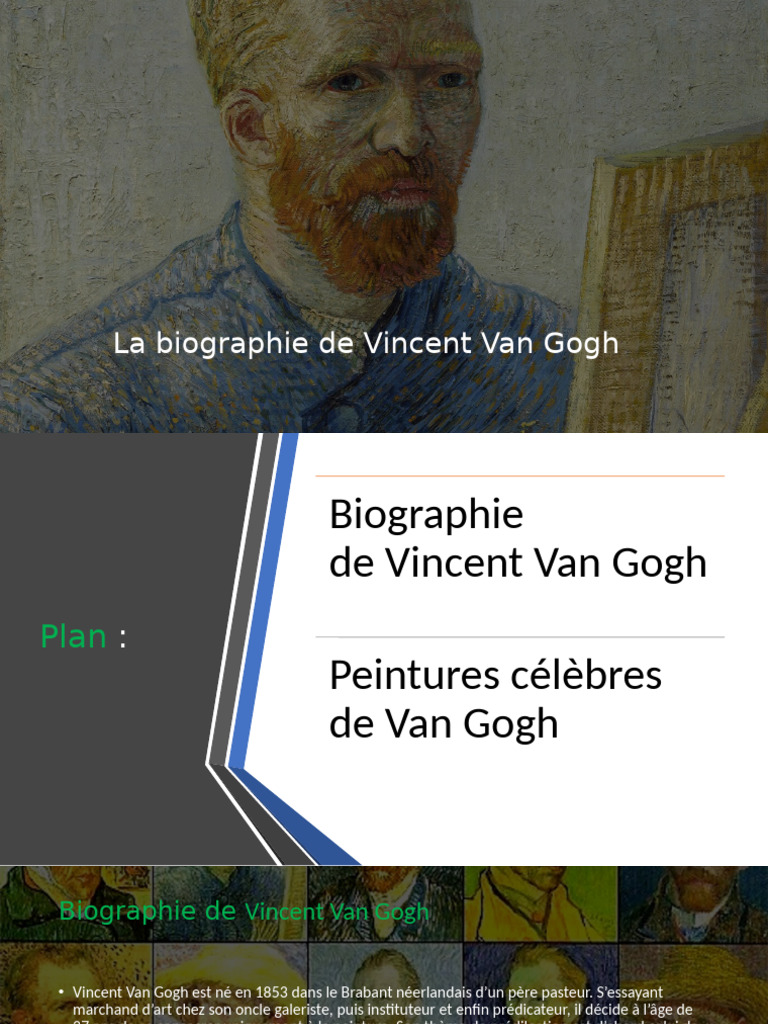 Biographie de Vincent Van Gogh | PDF