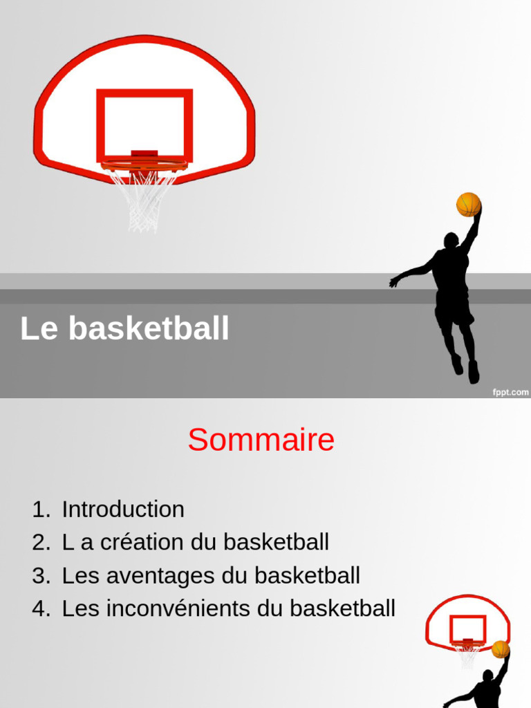 Présentation Sur Le Basketball | PDF