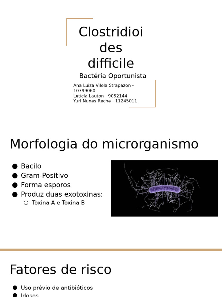 Clostridium Difficile | PDF