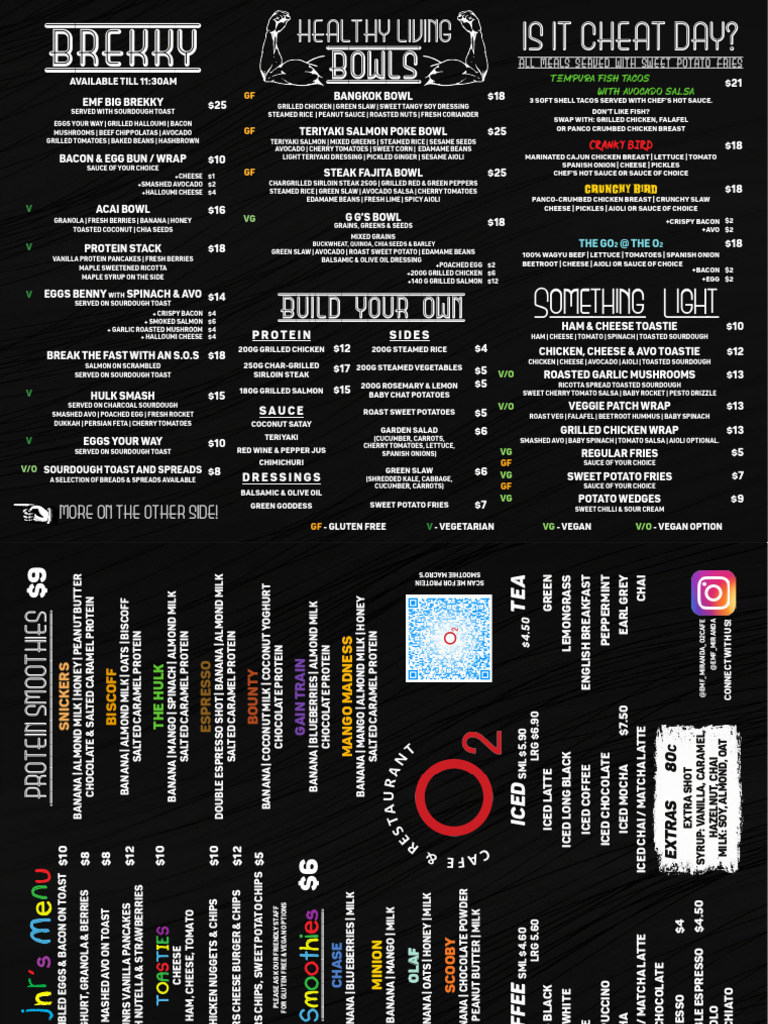 O2 Menu 2024 Final Print | PDF