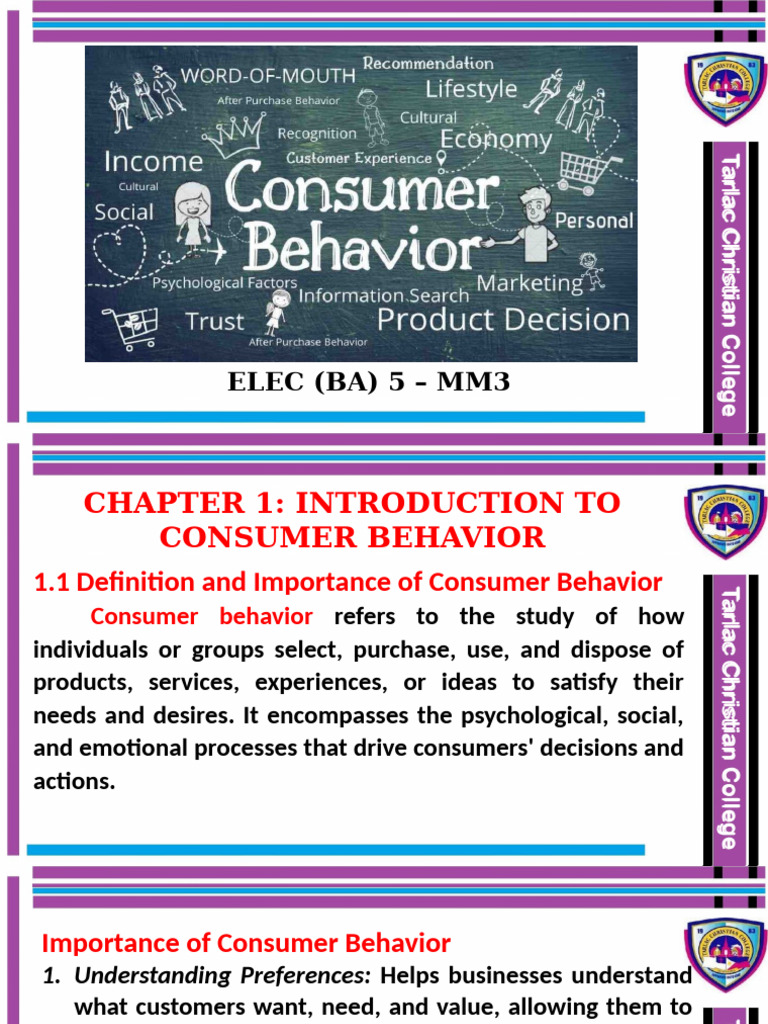 CM Chapter1 | PDF
