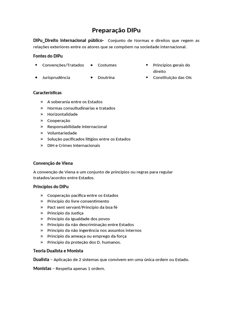 DIPu Preparacao | PDF