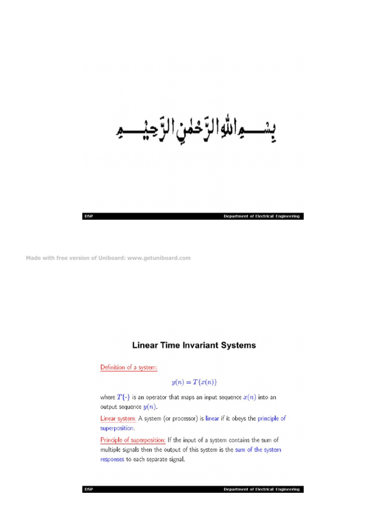 Lec 2,3 DSP | PDF
