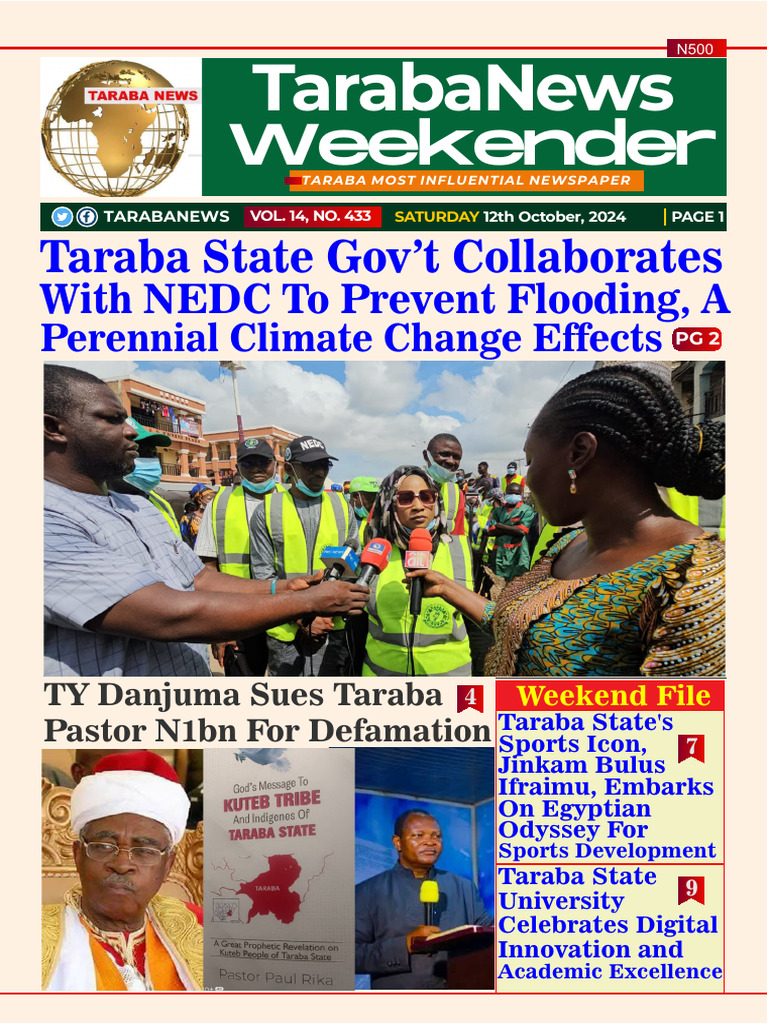 Taraba News 12-10-24 | PDF