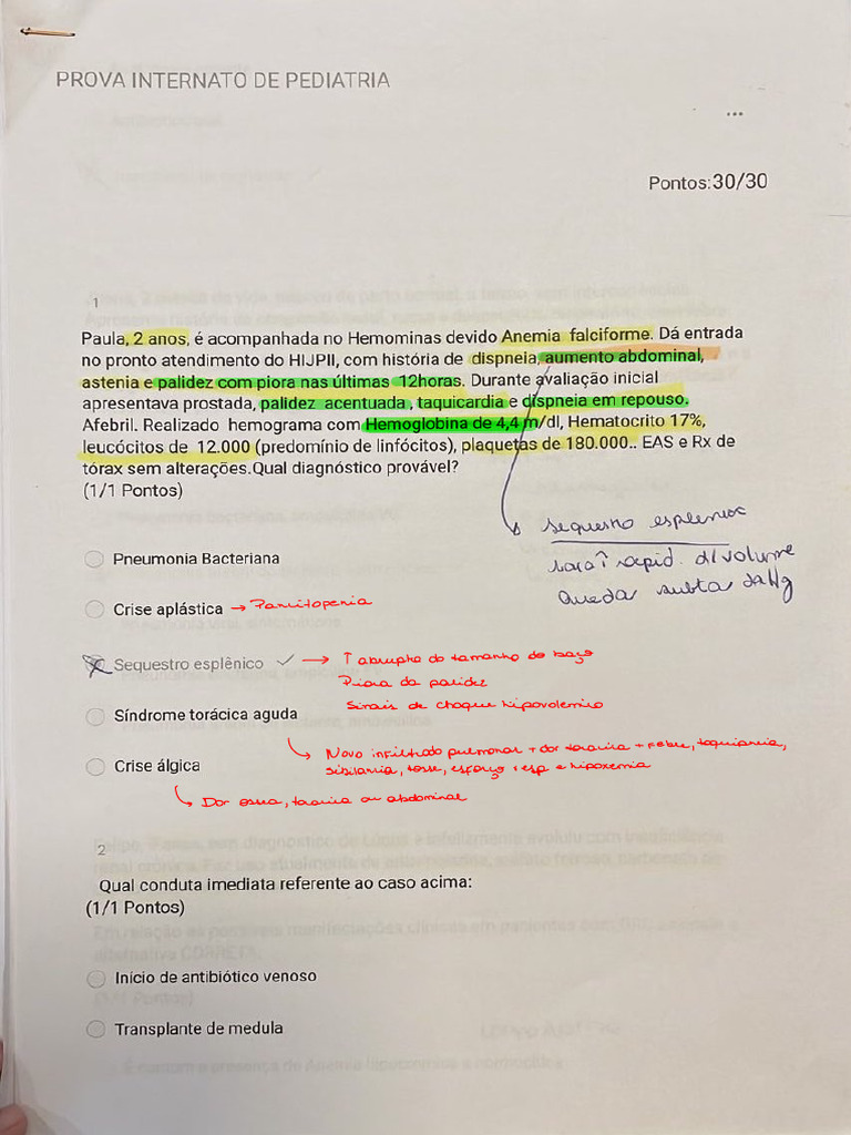 Prova Ped 2 | PDF