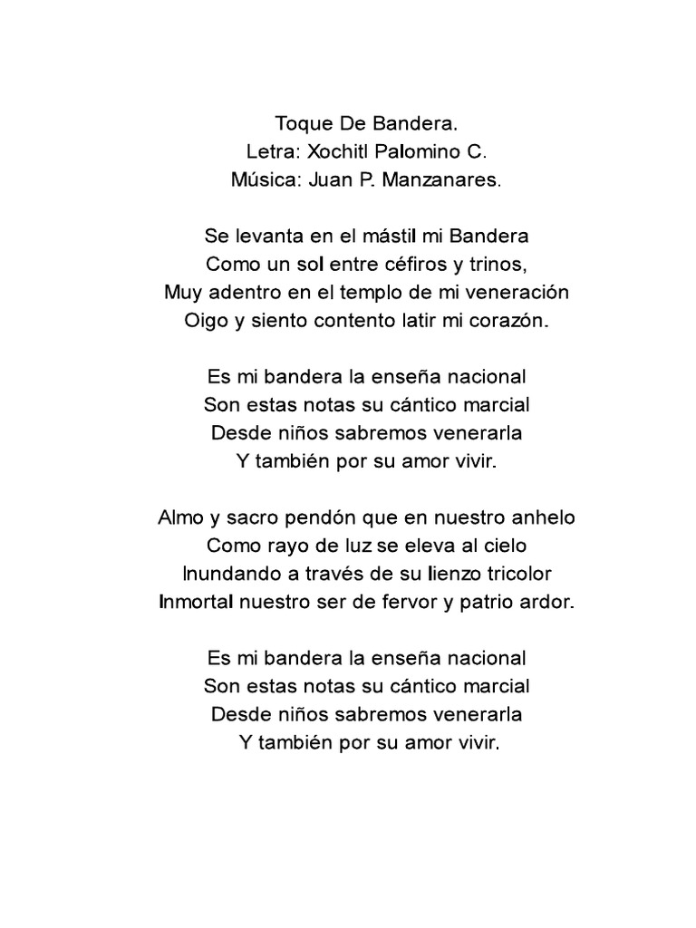 Toque de Bandera | PDF